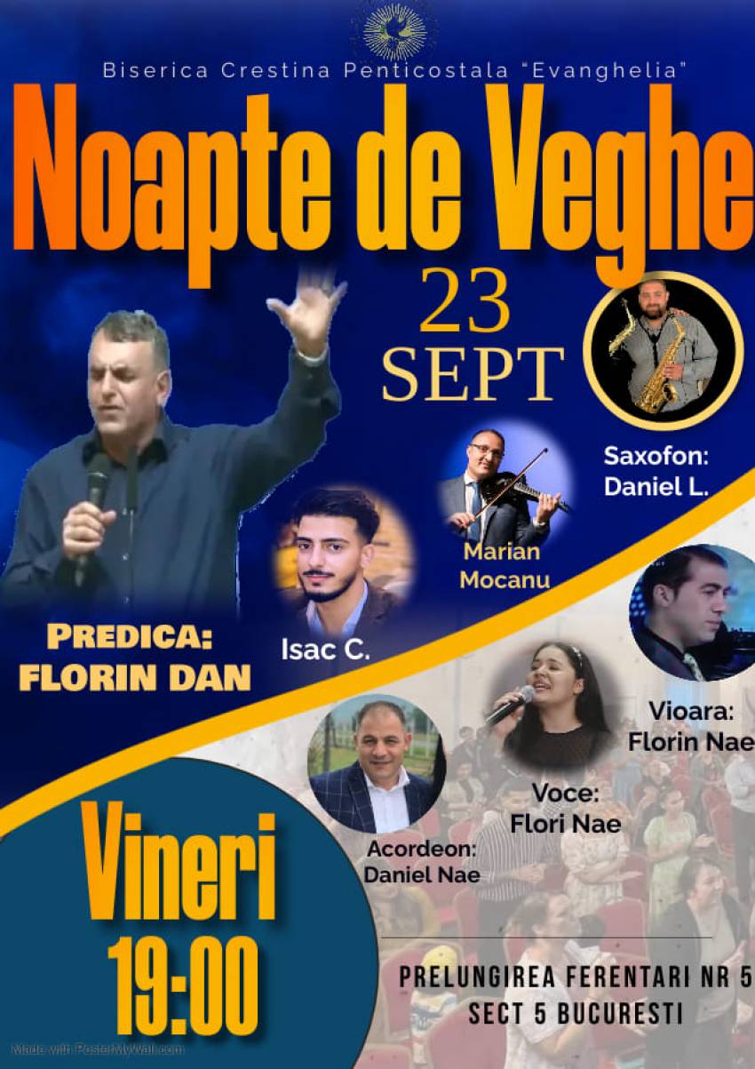 Florin Dan la Biserica Evanghelia București - NewsNet Crestin