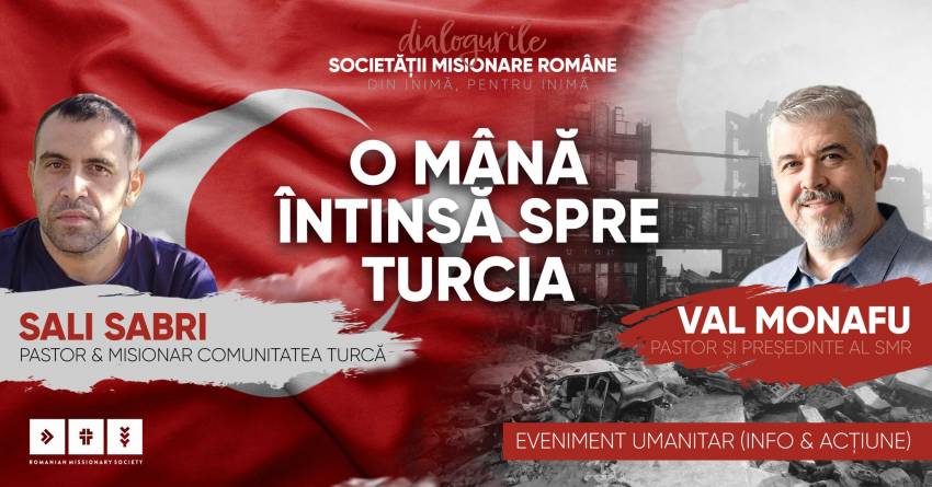 O MÂNĂ ÎNTINSĂ SPRE TURCIA Sali Sabri, Daniel Brânzei, Volkan Er și Val ...
