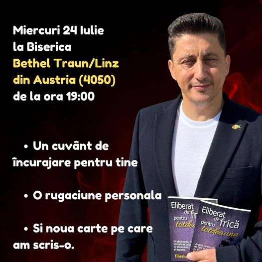 Tiberiu Pop la Biserica Bethel Traun - NewsNet Crestin