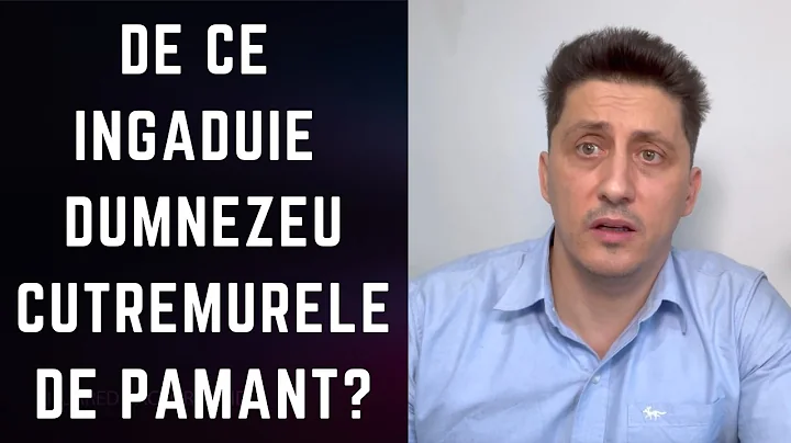 Tiberiu Pop De ce îngăduie Dumnezeu cutremurele de pământ? - NewsNet ...